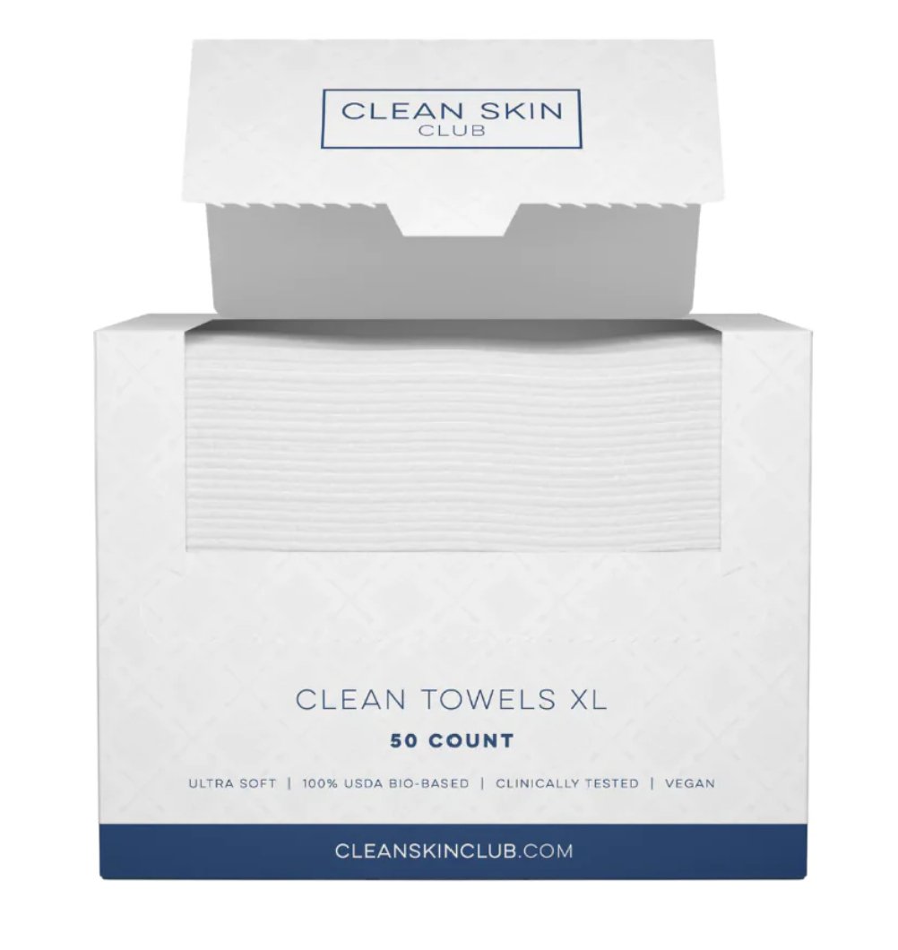 Clean Skin Club Clean Towels- XL (2 Pack) - Your Skincare Source