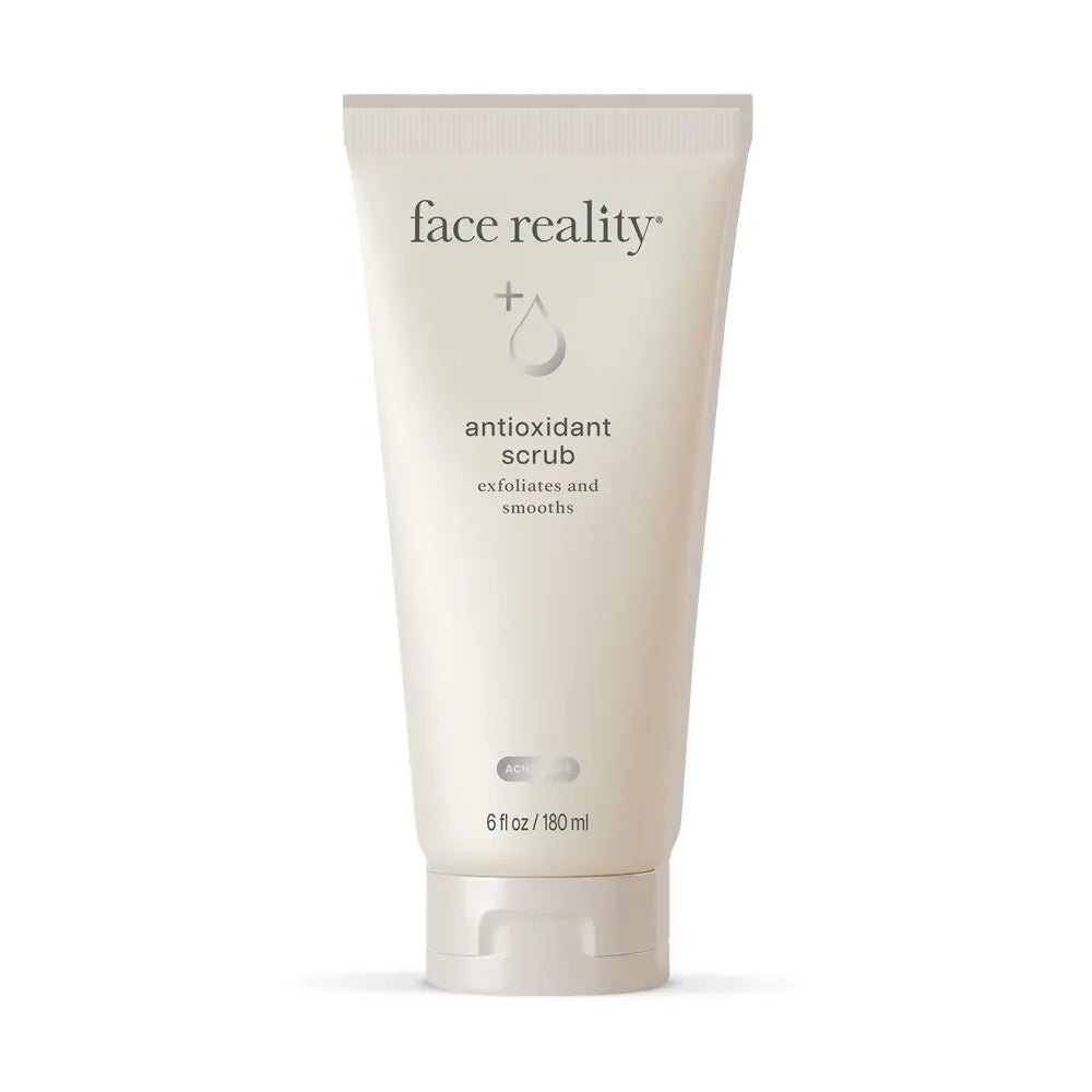 Face Reality Antioxidant Scrub: Gentle Exfoliating Cleanser for Clear ...