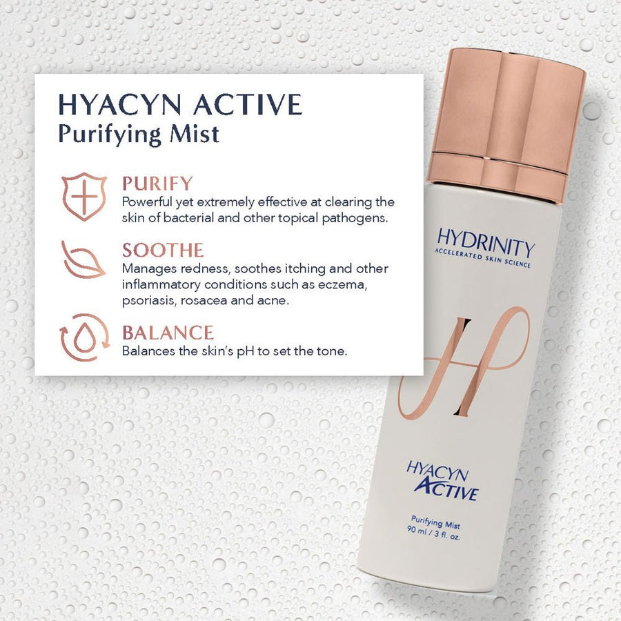 Hydrinity Hyacyn Active | Soothe, Purify & Protect Skin – Your Skincare ...
